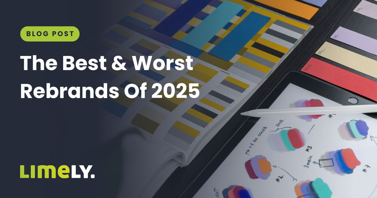 The Best & Worst Rebrands Of 2025 | Limely