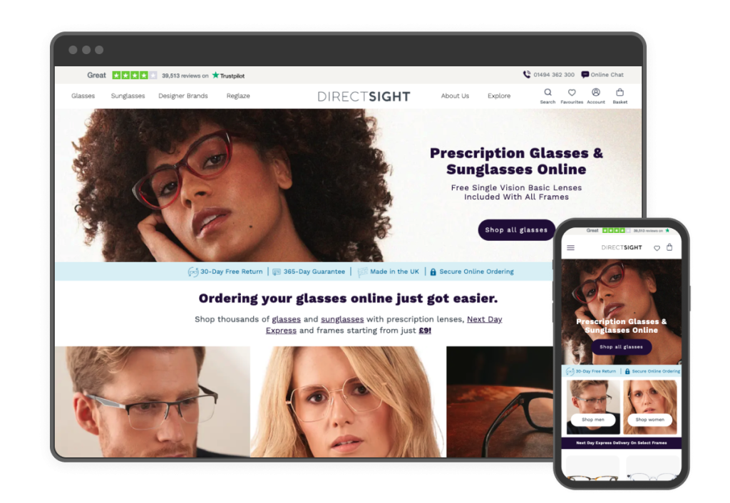 Our 7 Best Optician Websites In 2025: Best Optometry Websites | Limely