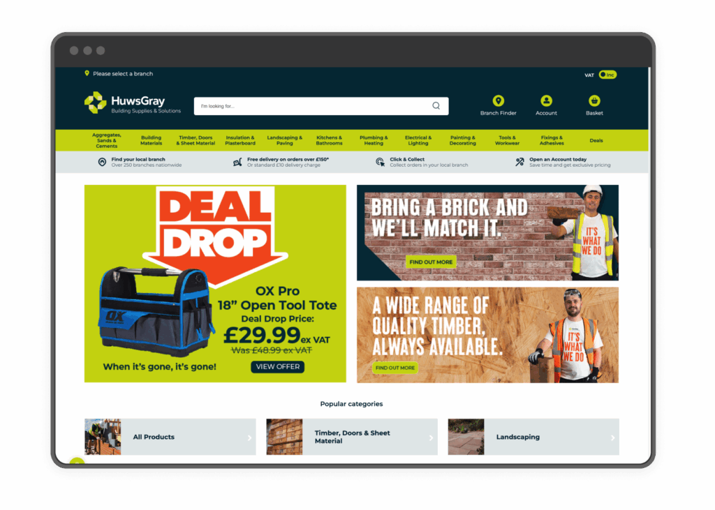 Top 10 Building Merchants Ecommerce Websites | Limely