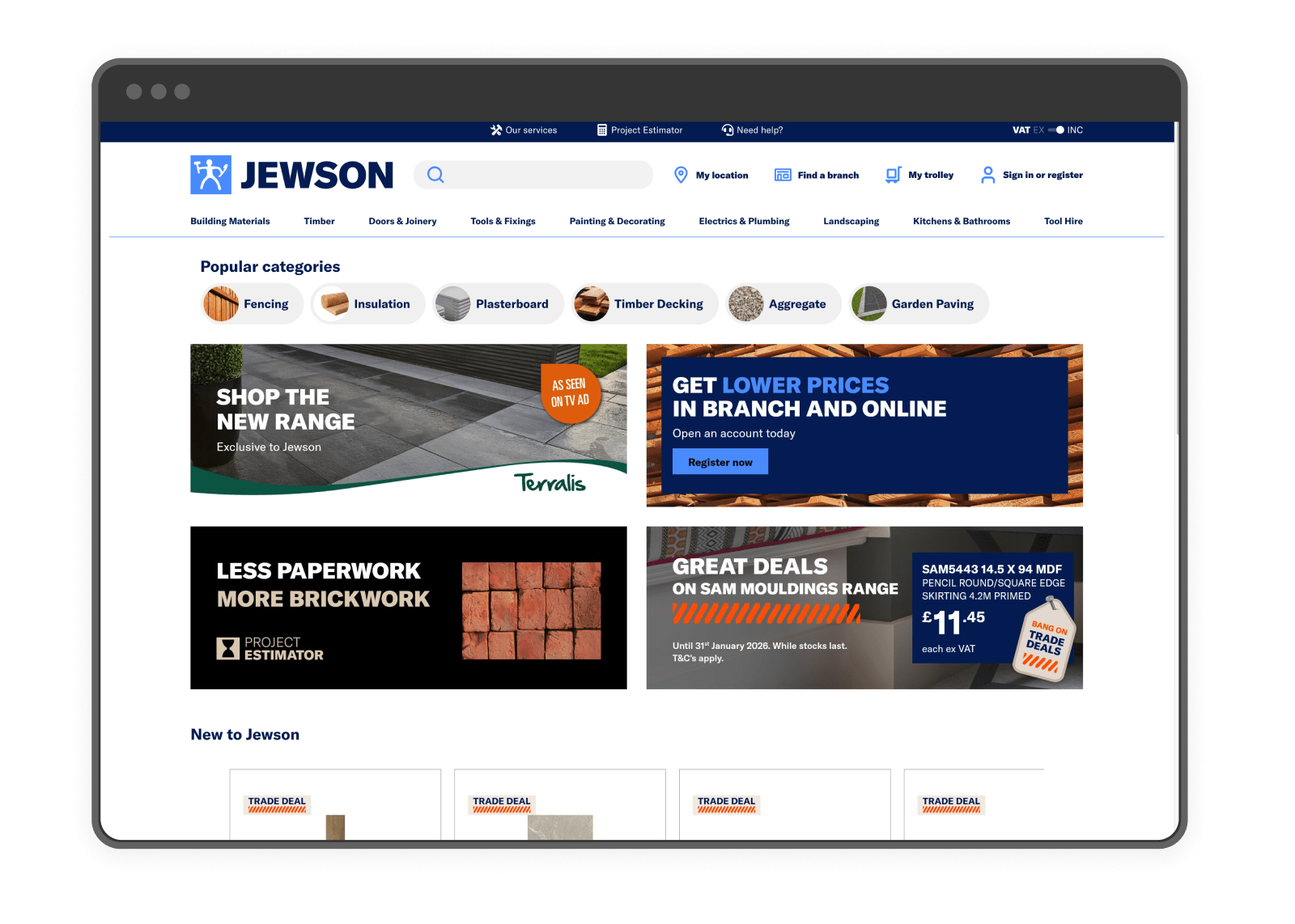 Top 10 Building Merchants Ecommerce Websites | Limely