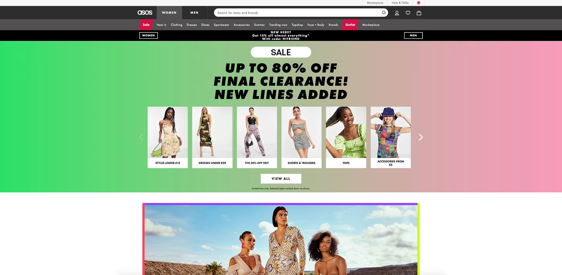 Top 15 Clothing & Fashion Ecommerce Websites | Limely