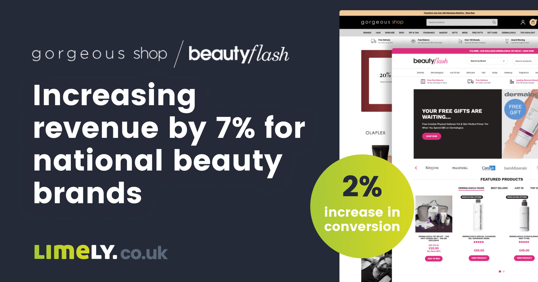 Gorgeous Shop: Beauty Ecommerce Website | Limely