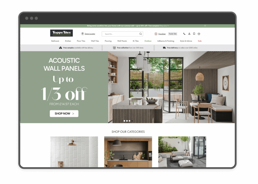 Our Top Tile Ecommerce Websites | Limely